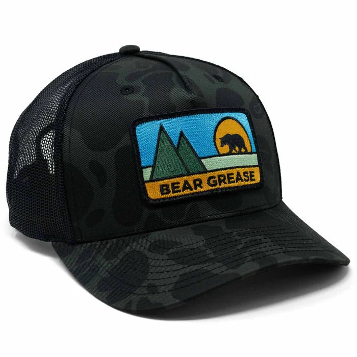 MeatEater Bear Grease Camo Hat | Hunting Trucker – Grayman Trading Company